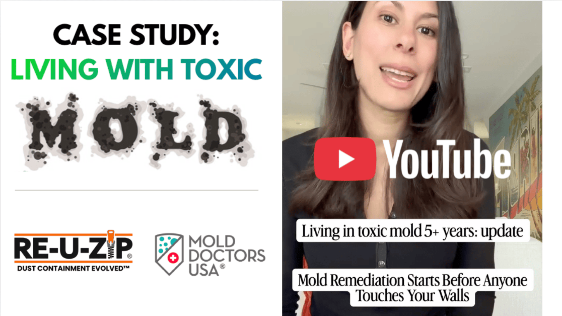 Case Study: Living with toxic mold – RE-U-ZIP® | DUST CONTAINMENT EVOLVED™