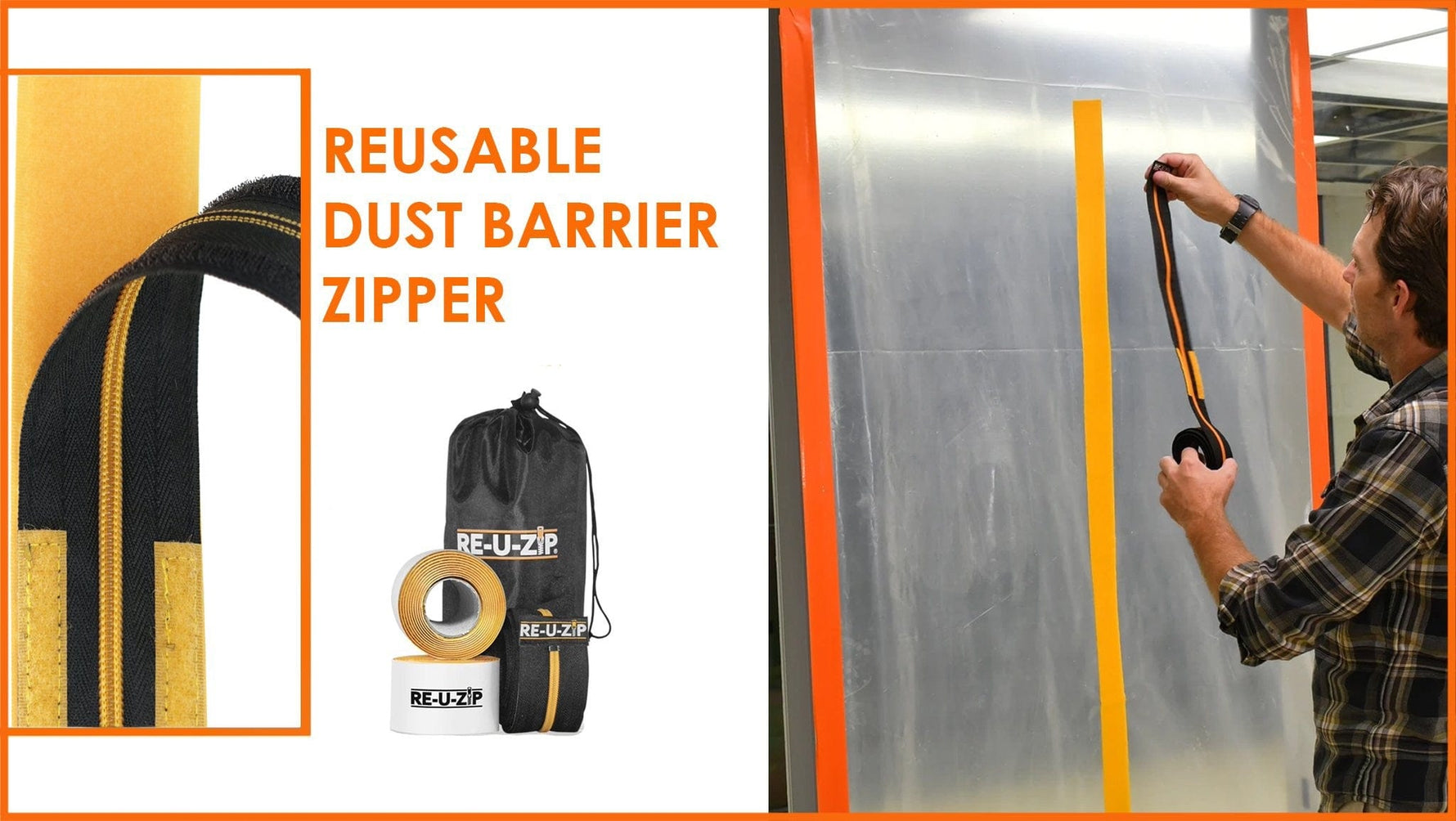 RE-U-ZIP Innovative Dust Barrier Solutions - Videos | Designed for ...