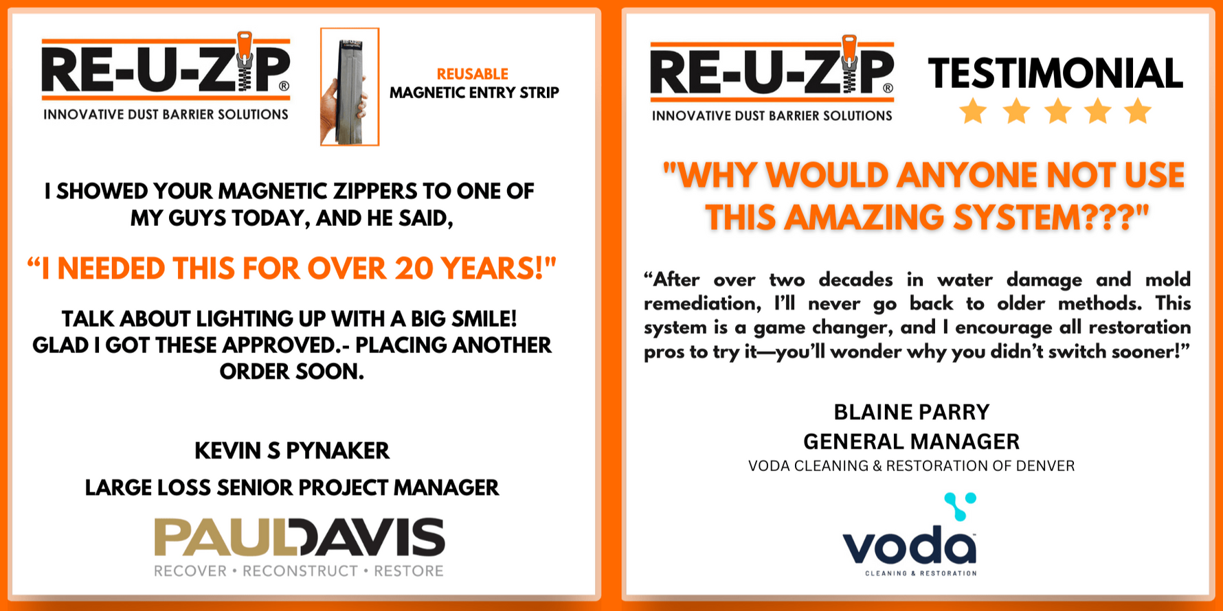 RE-U-ZIP® Innovative Dust Barrier Solutions | Dust Barrier System – RE ...