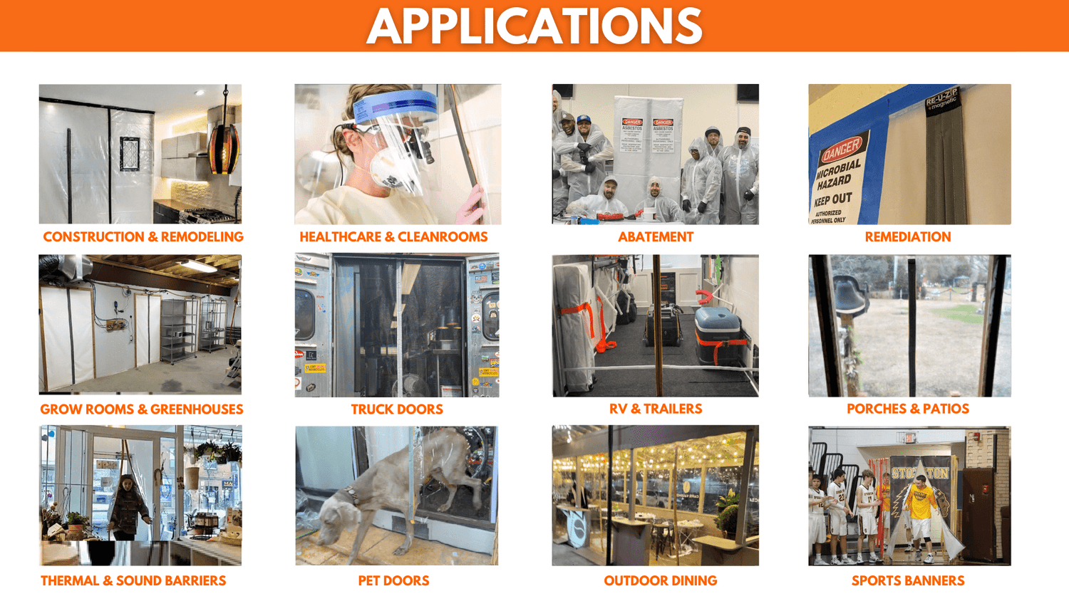 RE-U-ZIP® Innovative Dust Barrier Solutions | Dust Barrier System – RE ...