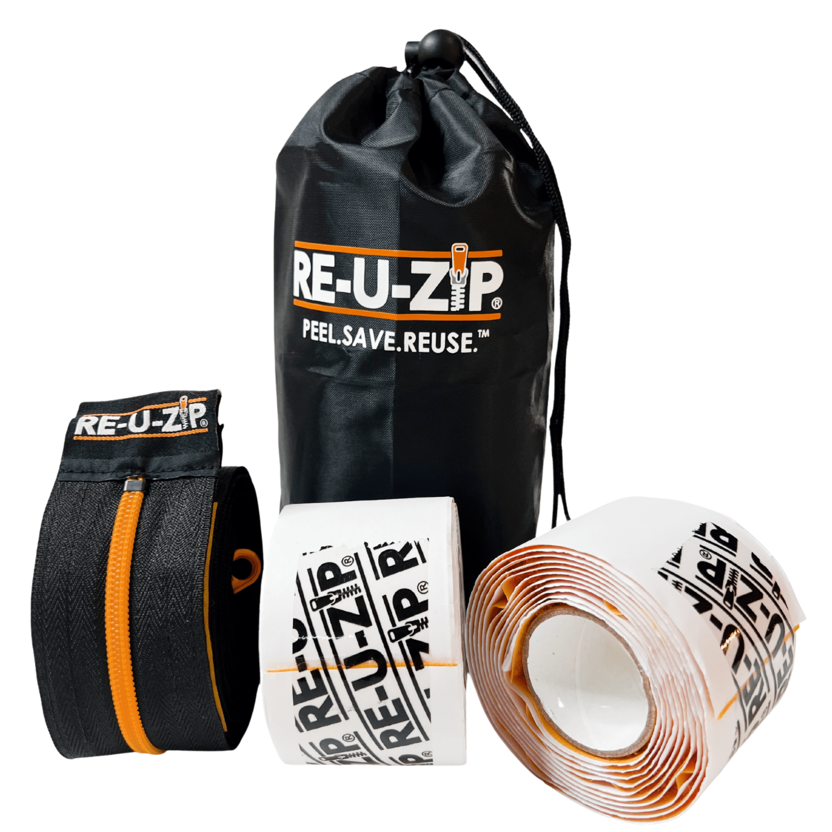 RE-U-ZIP® Heavy-Duty Reusable Dust Barrier Zipper | Starter Kit – RE-U ...