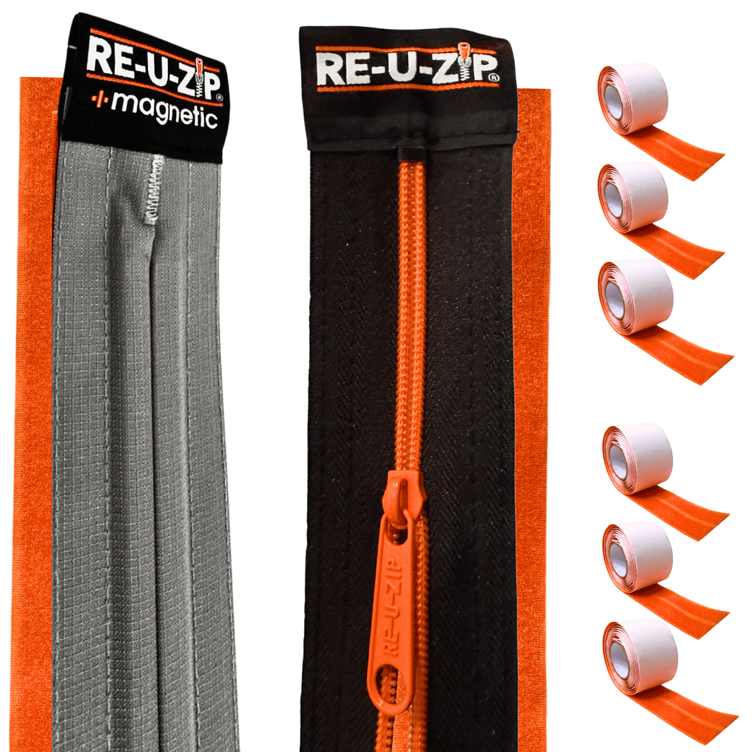RE-U-ZIP® Reusable Dust Barrier Zippers | Fail-Safe™ Containment – RE-U ...