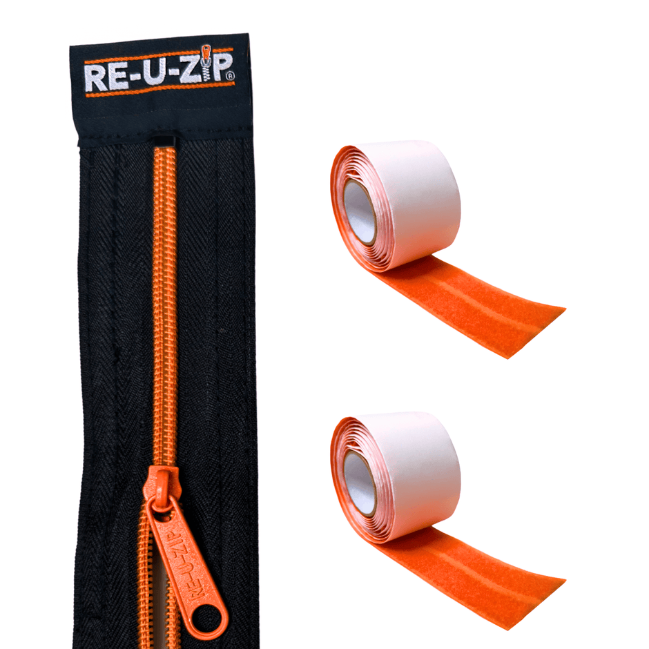 RE-U-ZIP® Fail-Safe™ Reusable Dust Barrier Zippers | Dust Containment ...