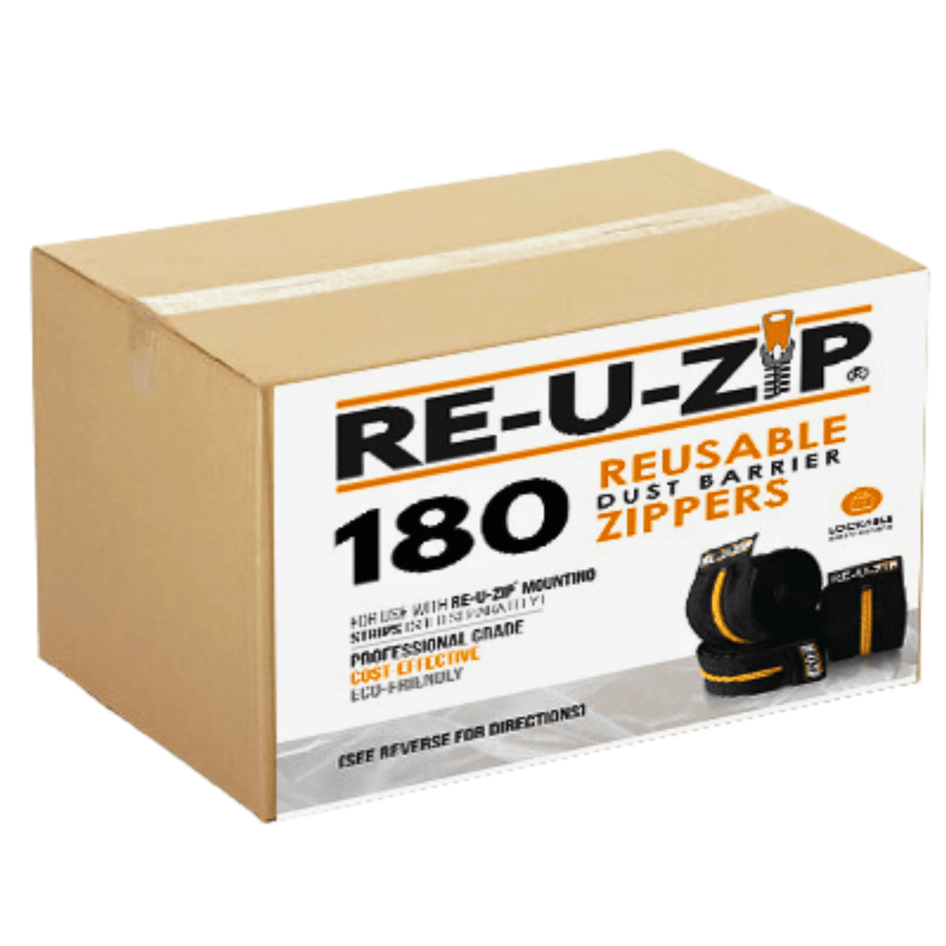 RE-U-ZIP® Reusable Dust Barrier Zippers | Reliable Single or Multi-Use ...