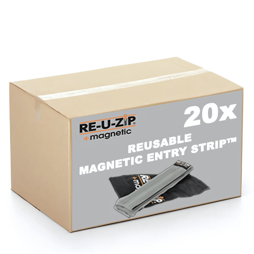 RE-U-ZIP® Magnetic Entry Strip™ | Self-Closing Dust Barrier Zipper – RE ...