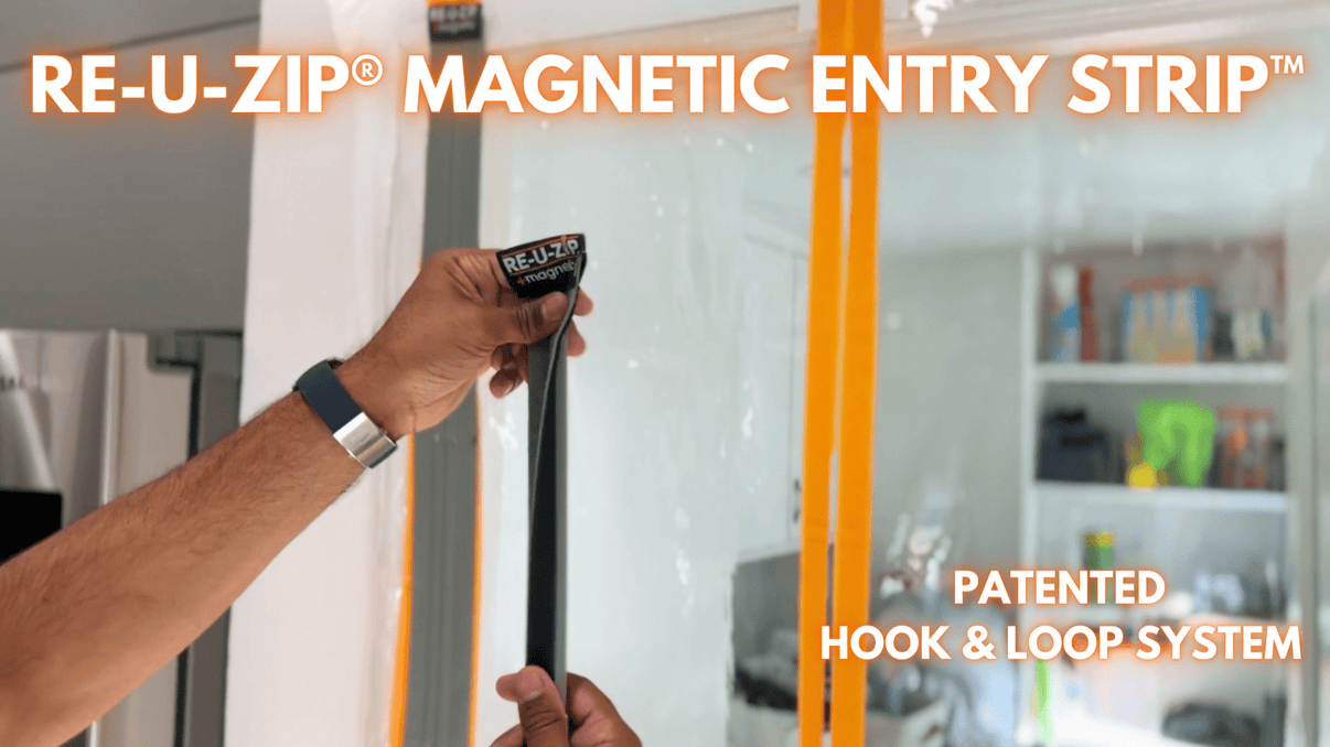 RE-U-ZIP® Magnetic Entry Strip | Pro Bundle – RE-U-ZIP® INNOVATIVE DUST ...