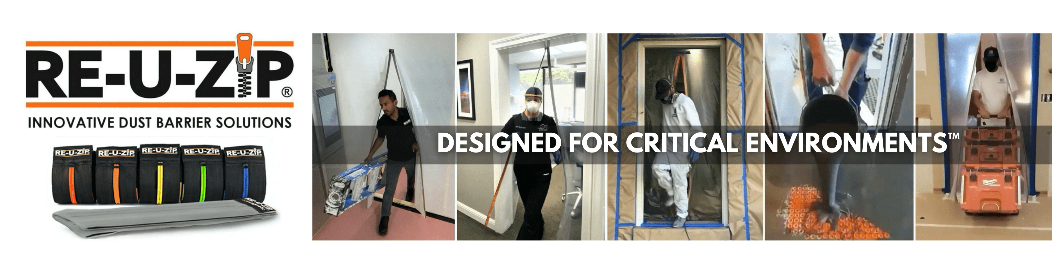 RE-U-ZIP® Innovative Dust Barrier Solutions | Dust Barrier System – RE ...