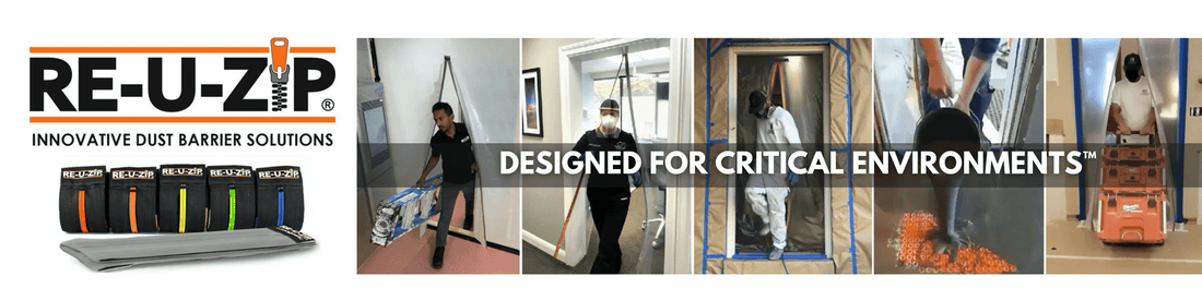 RE-U-ZIP® Innovative Dust Barrier Solutions | Dust Barrier System – RE ...