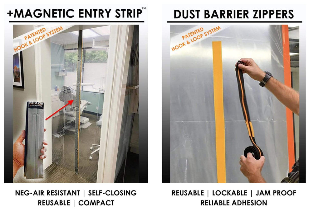 RE-U-ZIP® Magnetic Entry Strip™ & Zipper Pro Bundle – RE-U-ZIP® | DUST ...