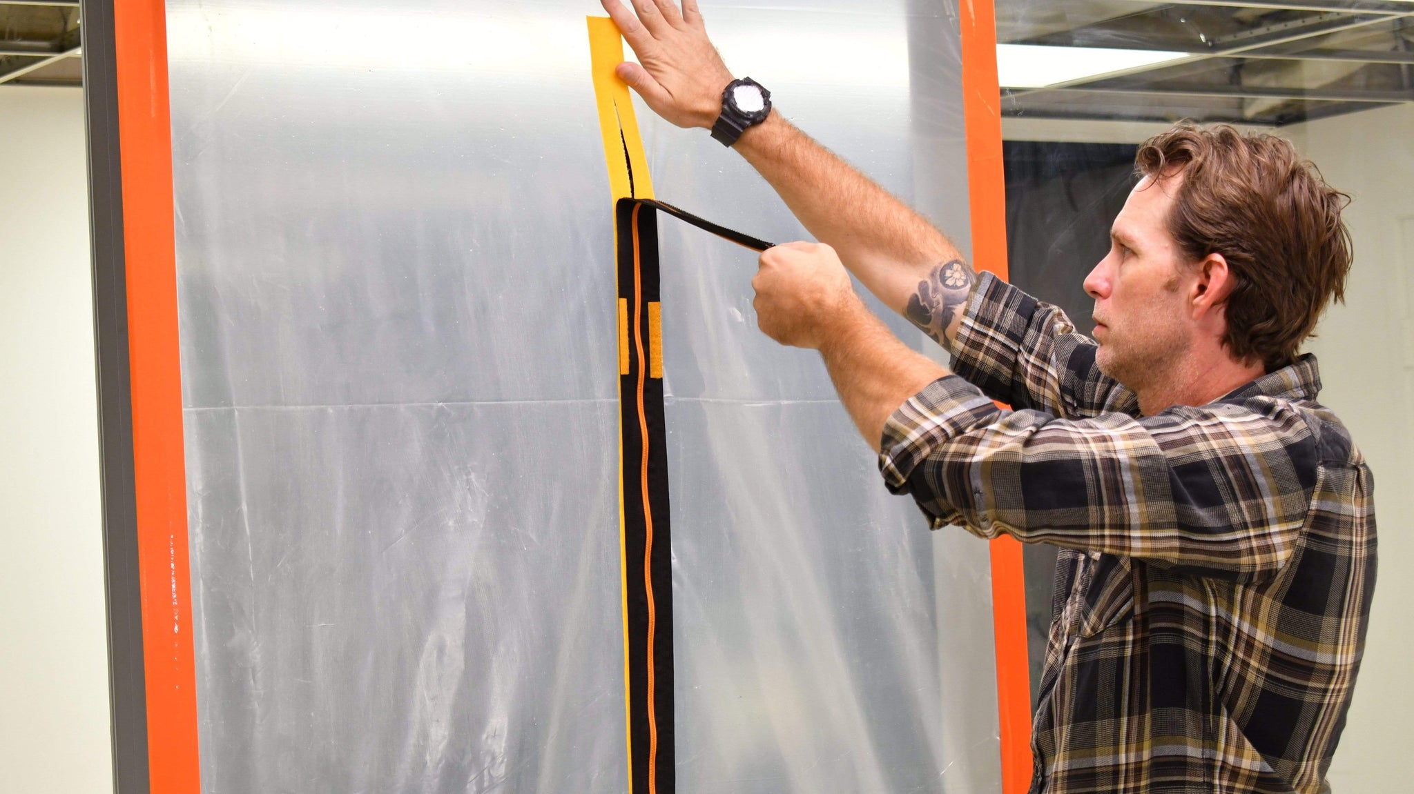 RE-U-ZIP® Heavy-Duty Reusable Dust Barrier Zipper | Starter Kit – RE-U ...